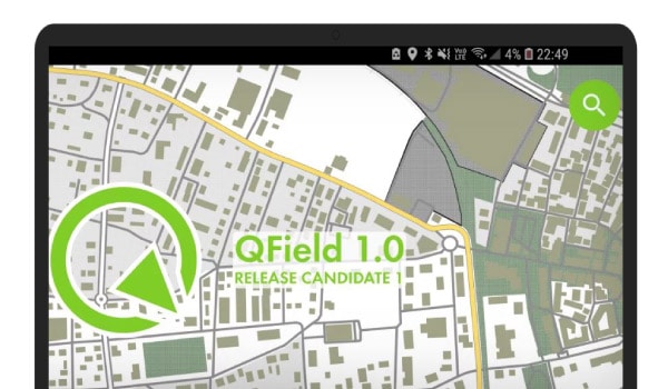 Publicación de la versión 1.0 Release Candidate de QFIELD