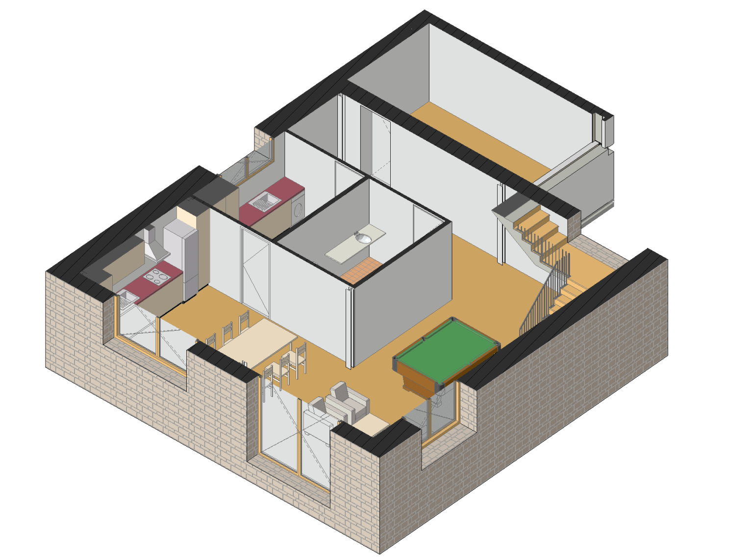 Axonometrías explotadas en ArchiCAD