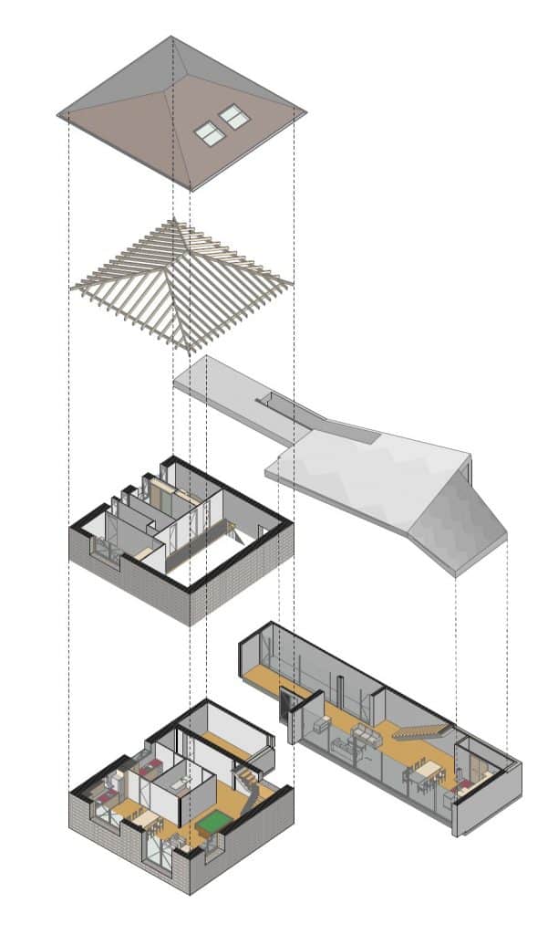 Axonometrías explotadas en ArchiCAD