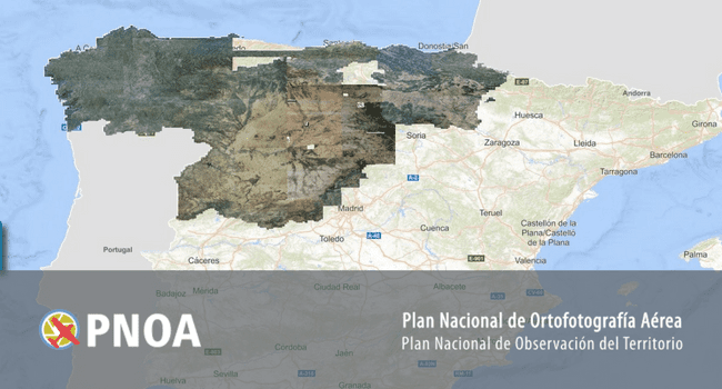 Ortofotos expeditas y rápidas PNOA