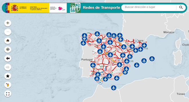Visualizador redes de transporte IGR-RT